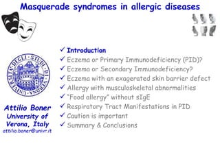 Format 2016: masqueradesyndromes in allergicdiseases. | PPT