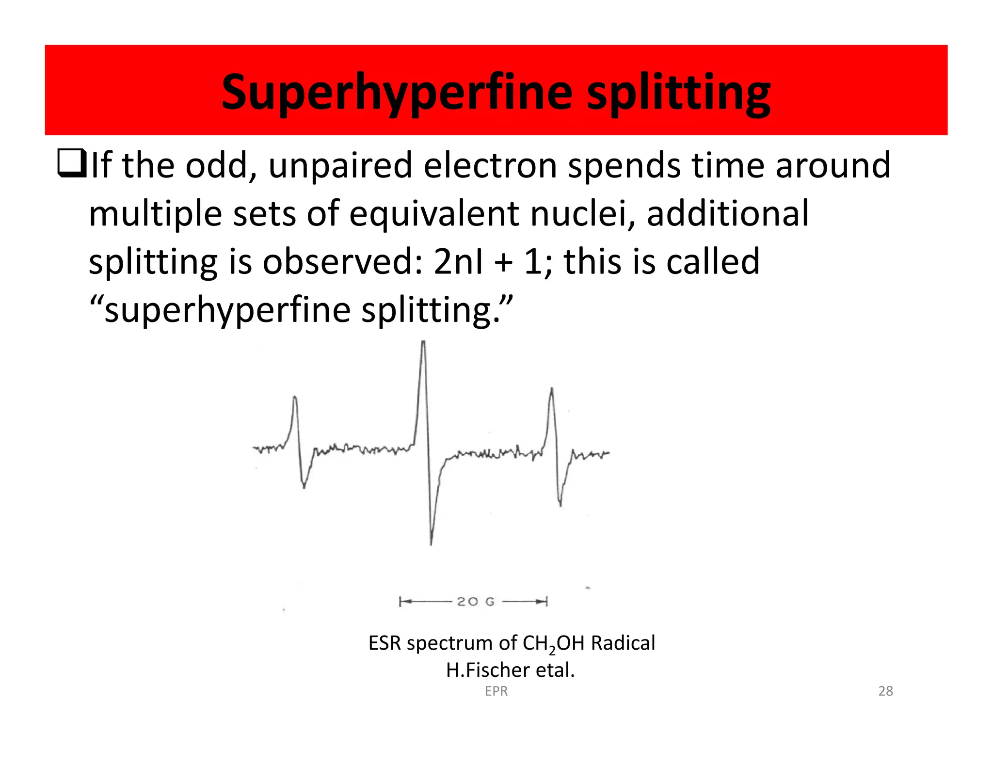 EPR spectroscopy. | PDF