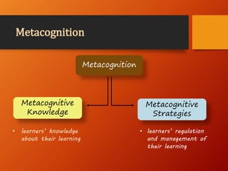 Metacognition in Computer-Assisted Language Learnng (CALL) | PPTX