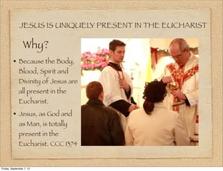 The Importance of the Holy Eucharist | PDF