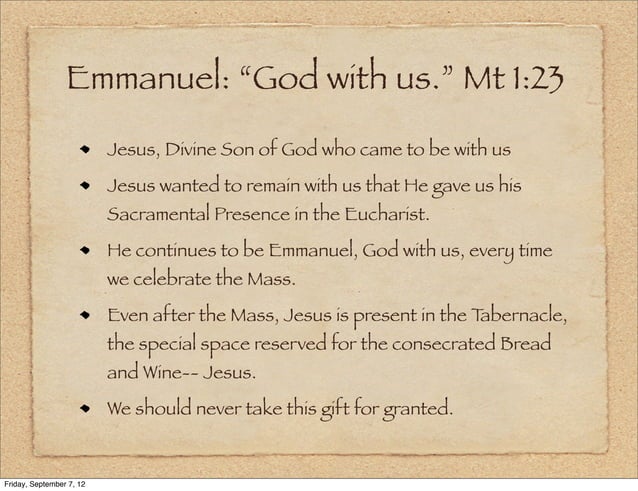 The Importance of the Holy Eucharist | PDF | Christianity | Religion & Spirituality