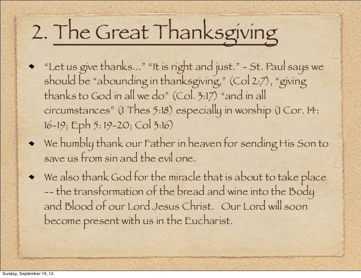 Appreciating the Holy Mass