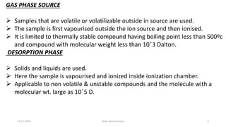 Mass spectroscopy | PPTX
