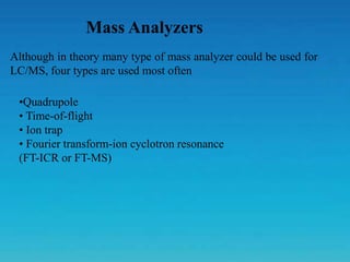 Mass.pptx instrumentation, principle, theory | PPTX
