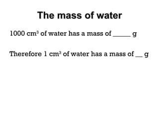 Mass And Weight | PPT | Physics | Science