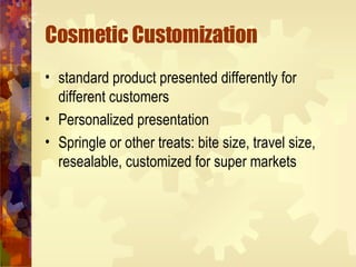 Mass Customization | PPT