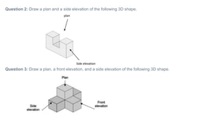 FS Maths Level 2 - 10th June, 2023 (Plans, elevation, mass+density ...