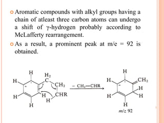 MASS-Fragmentation patterns, introduction, principles and applications | PPT | Chemistry | Science