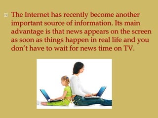 Mass media-reading-comprehension-exercises 43804 | PPT