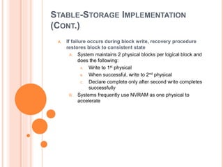 Mass storage systemsos | PPT