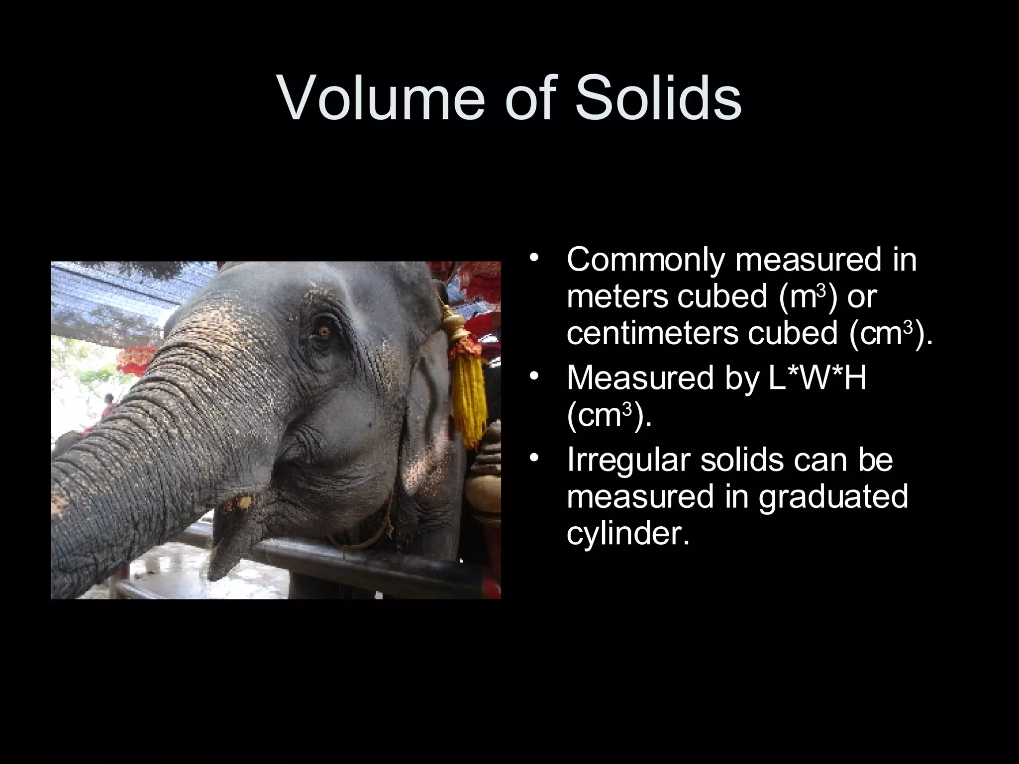 mass, volume, weight and density | PPT