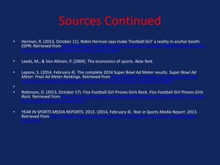 Mass 11 presentation - NFL & Female Viewership | PPTX