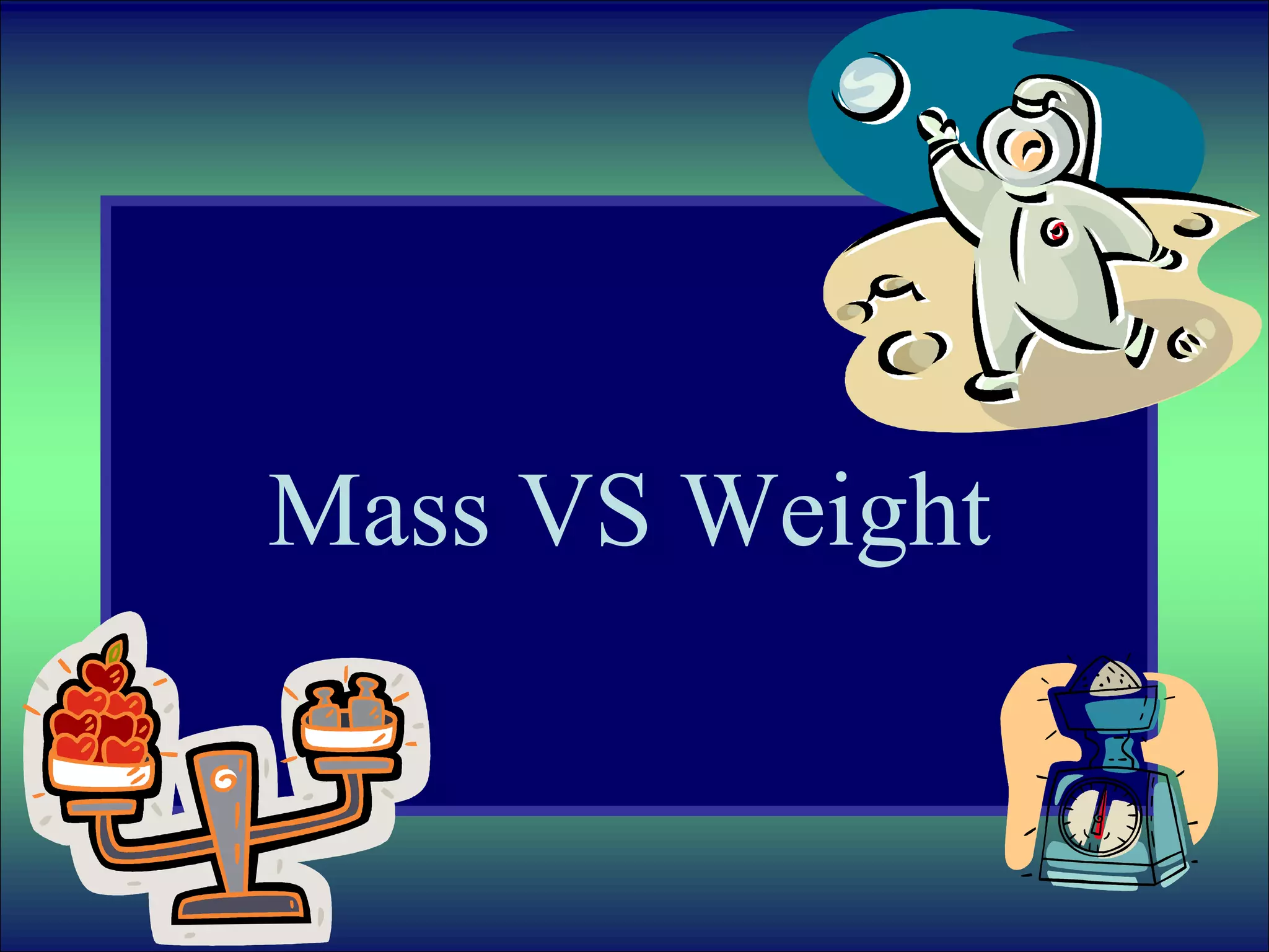 Mass vs Weight 2013 | PPT