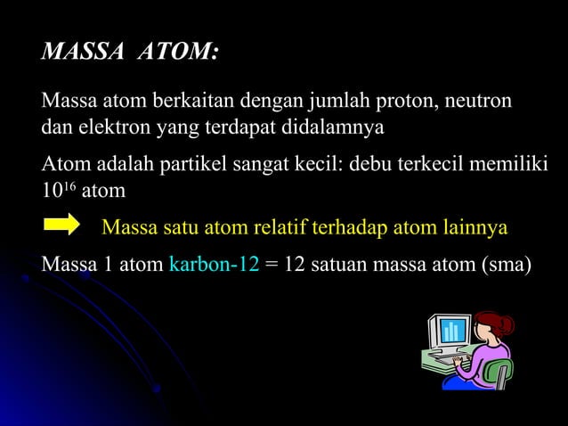 Massa atom dan reakasi kimia | PPT