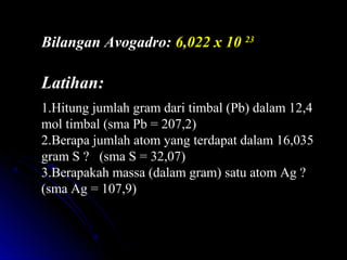 Massa atom dan reakasi kimia | PPT