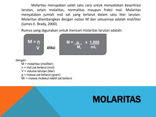 Massa atom, jumlah partikel, mol | PPTX