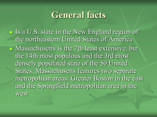 Massachusetts | PPTX