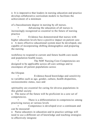 Massachusetts Nurse of the FutureNursing Core Competencies©.docx