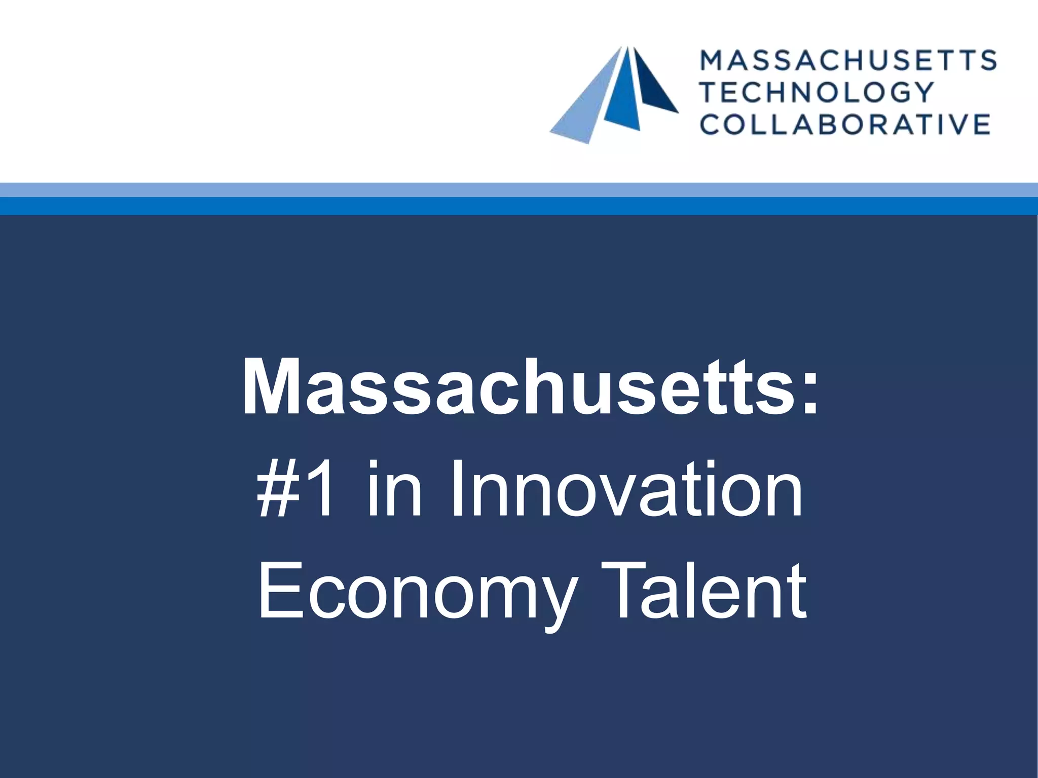 Massachusetts STEM Talent Pool | PPTX