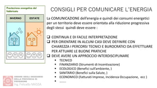 Comunicare i consumi energetici | PPT