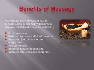 Massage | PPTX