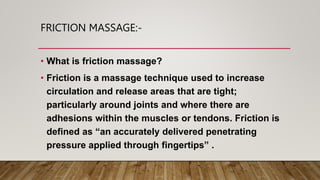 Massage and types.pptx