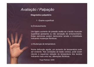 Palpacao - Importancia da avaliacao dos tecidos na massagem | PDF