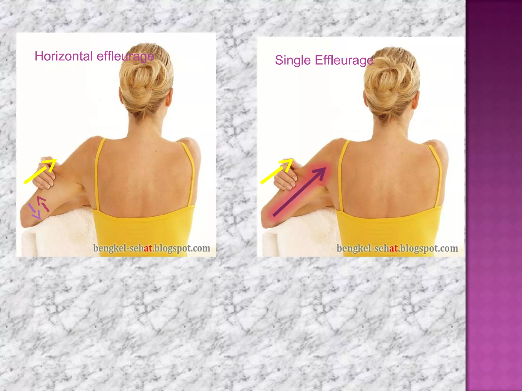 Massage pada lengan atas | PPT