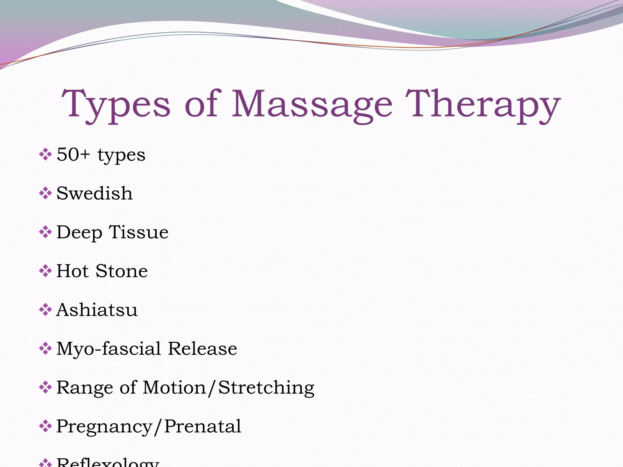 Massage power point | PPTX