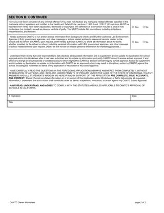 California Massage Therapy Council Application for Massage School ...