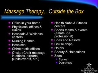 Massage therapy | PPT