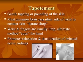 Massage therapy | PPT
