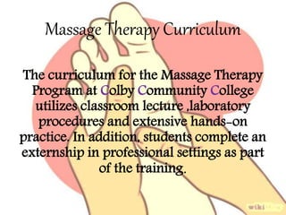 Massage Therapy | PPTX