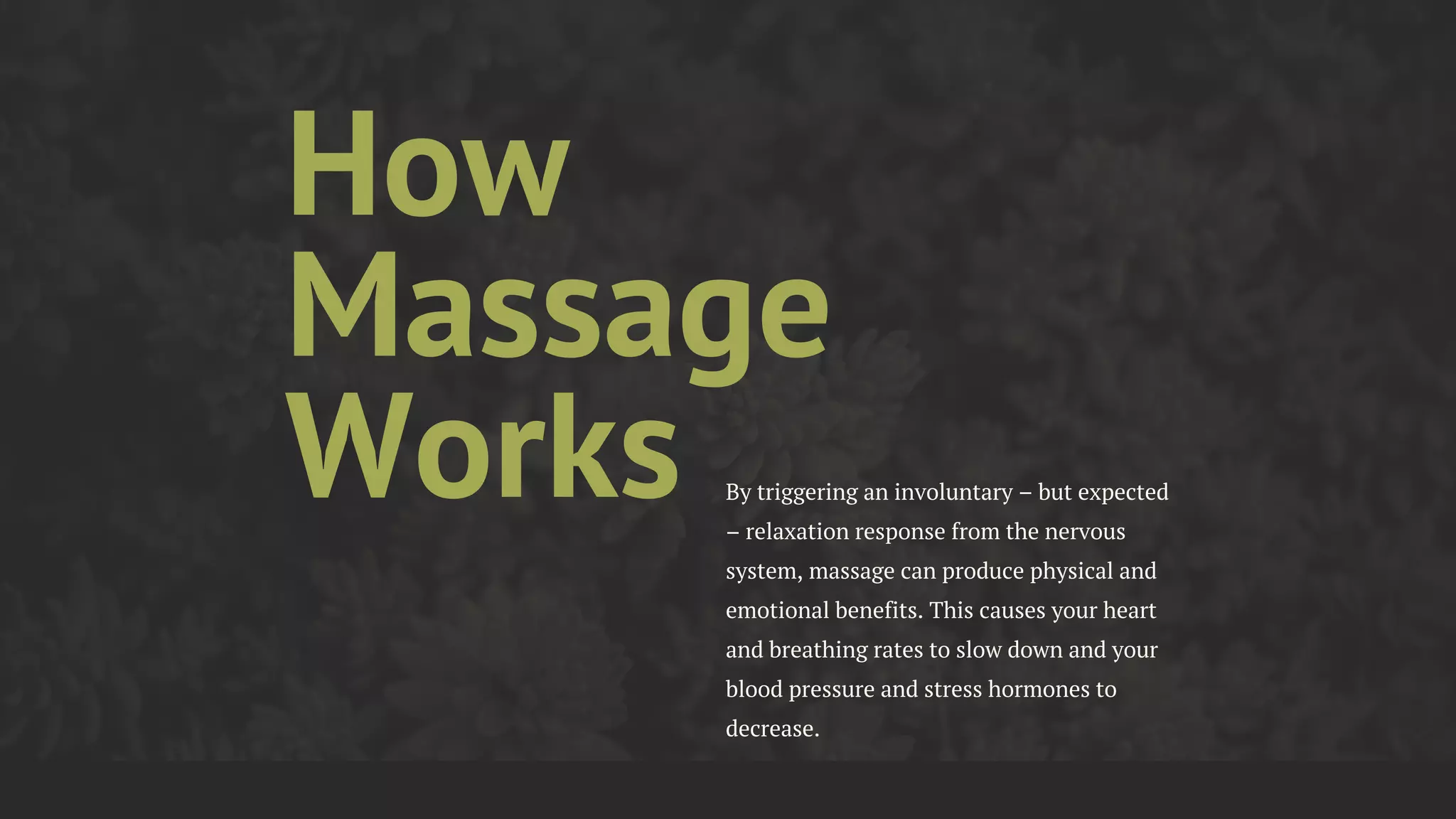 Importance of Massage Therapy and Increasing Demand for Massage ...