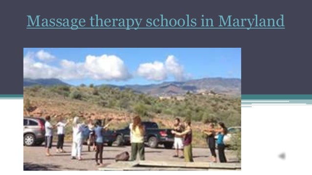 Massage Therapy Schools In Maryland