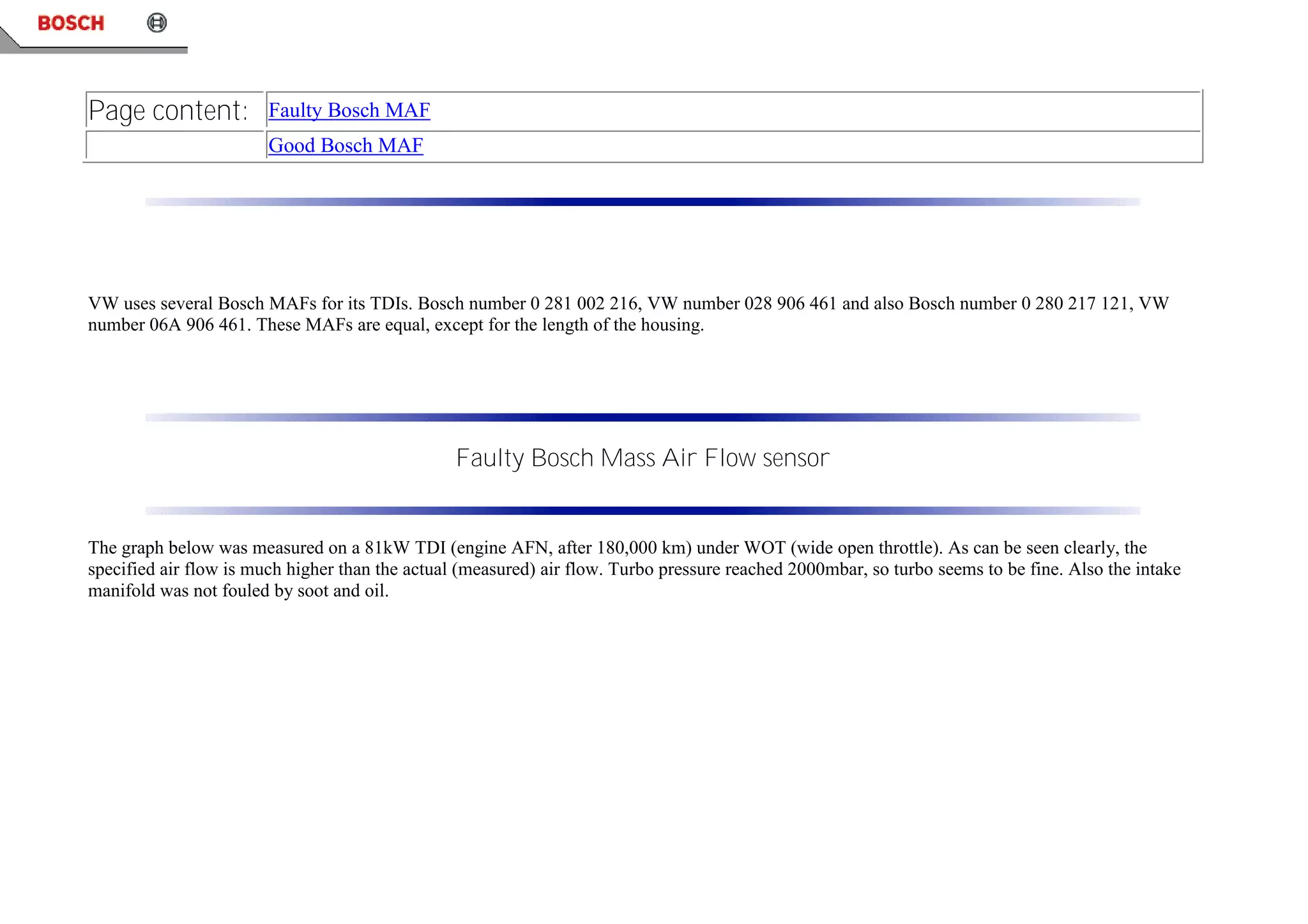 Mass air flowsensor | PDF