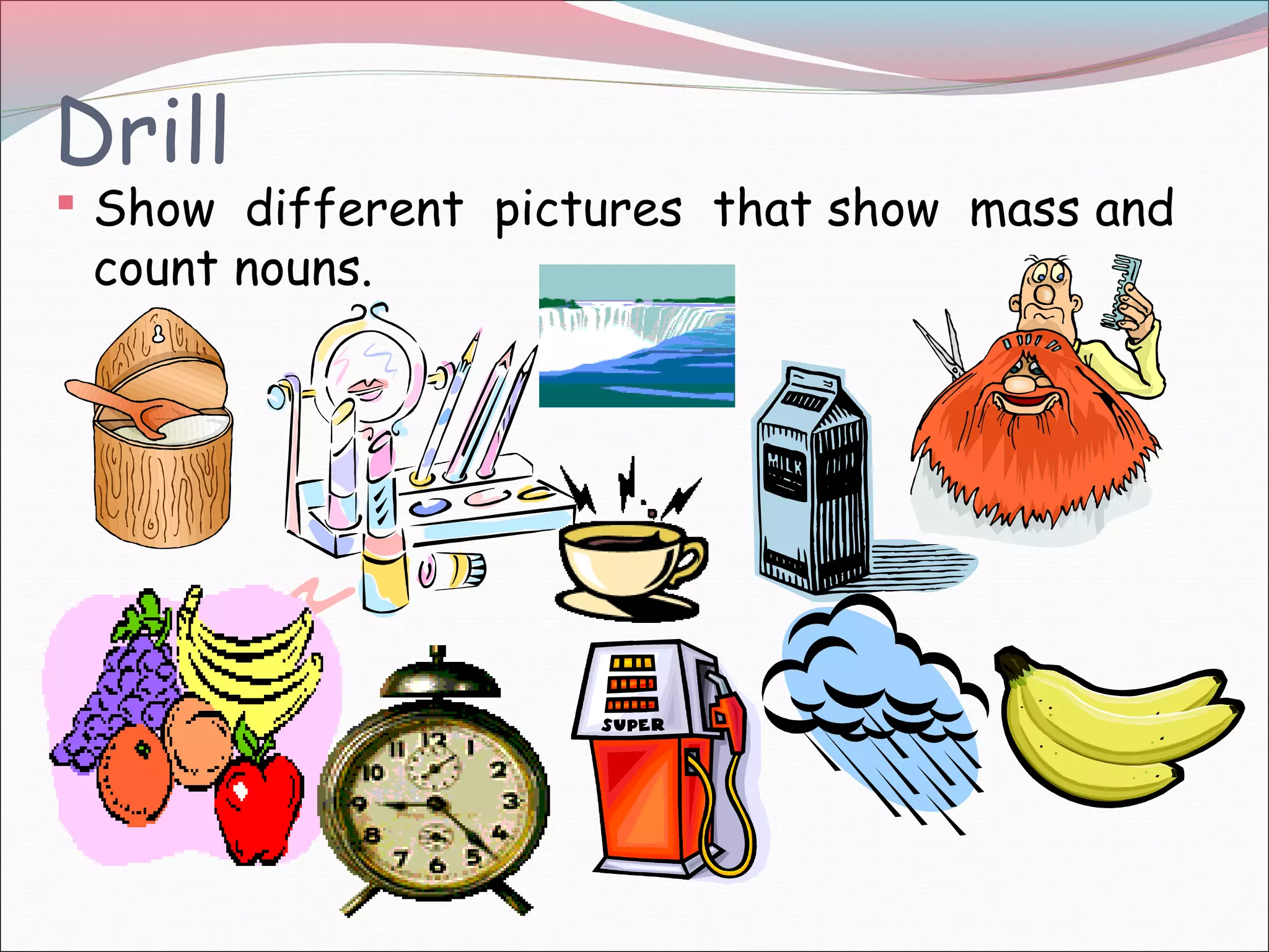 Mass and count nouns | PPT