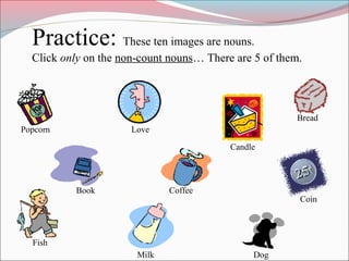 Mass and count nouns | PPT