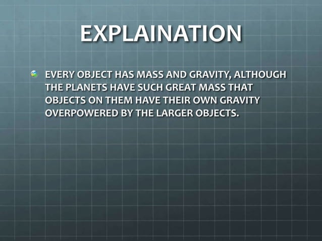 Mass and Gravity | PPTX