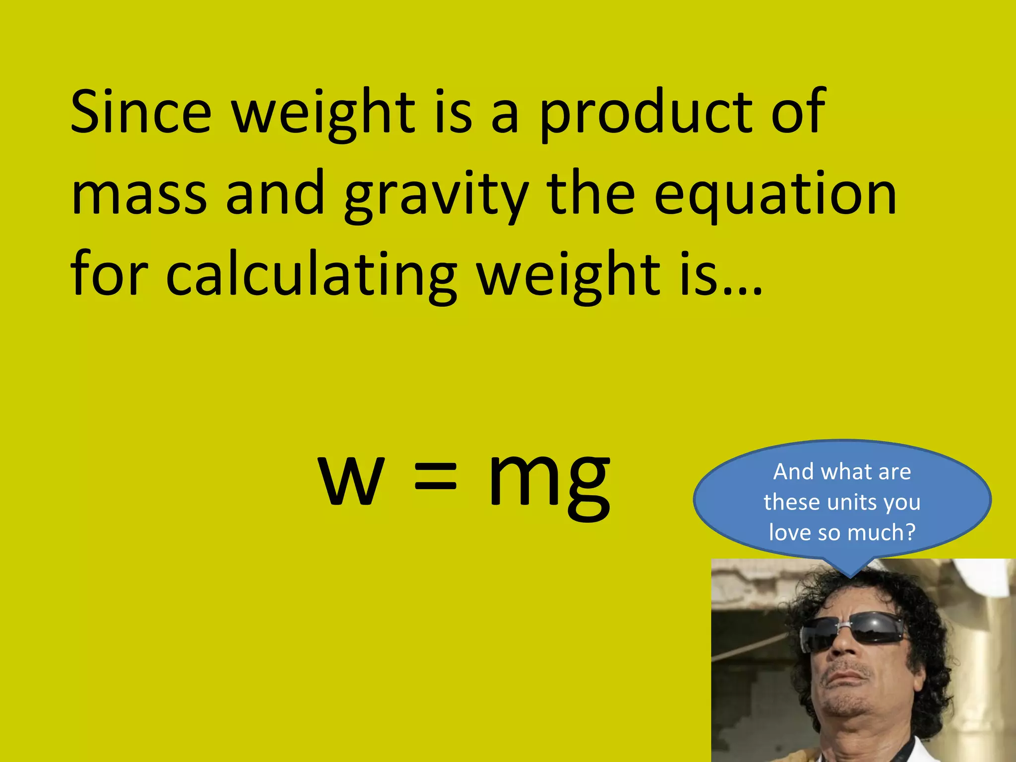 Mass and weight | PPT
