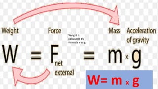 Mass and weight | PPTX