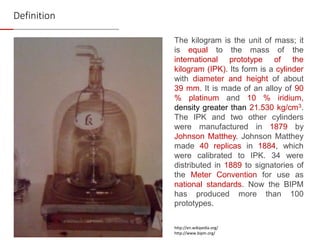 Mass and weight an overview | PDF