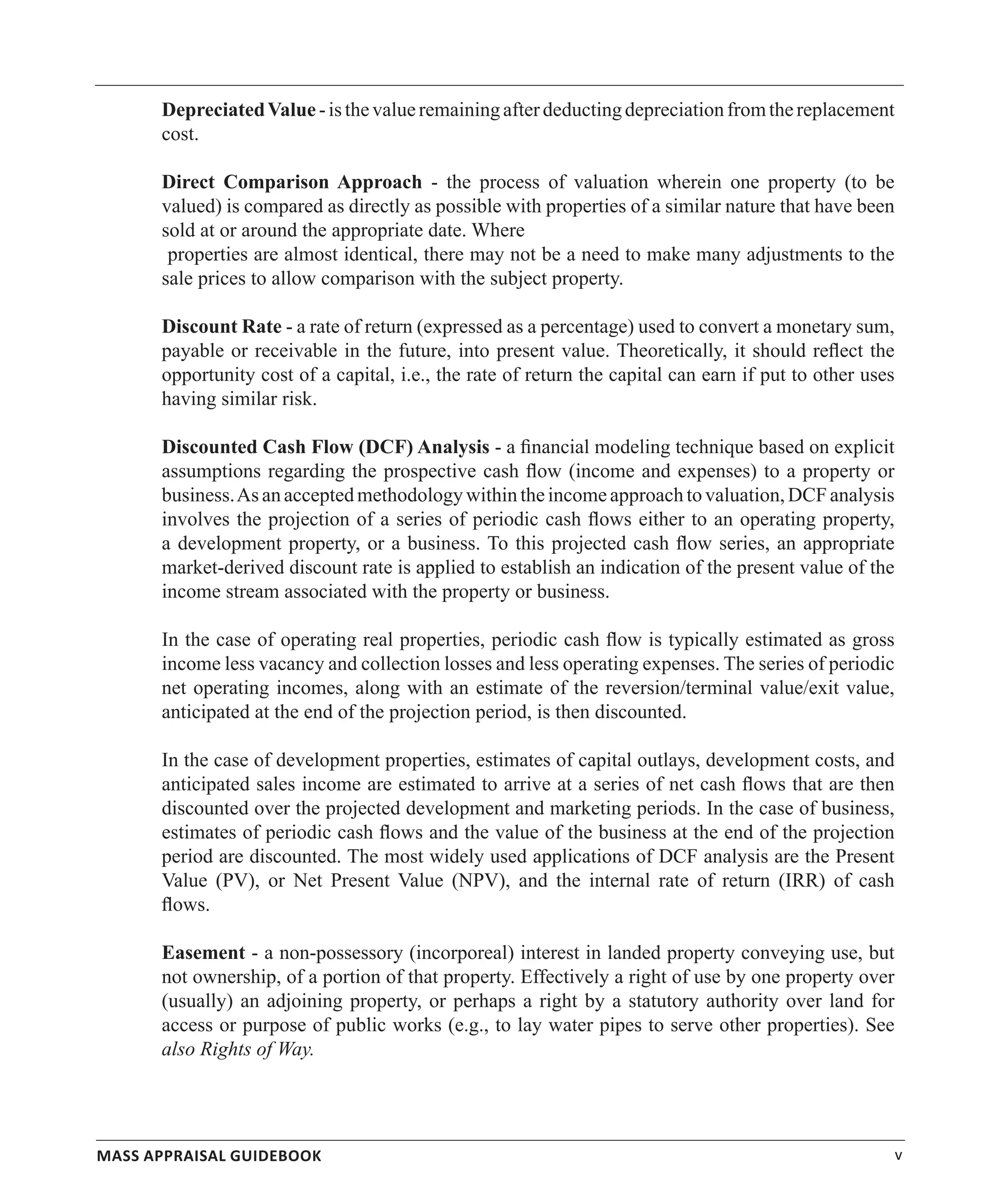 Mass Appraisal Guidebook | PDF