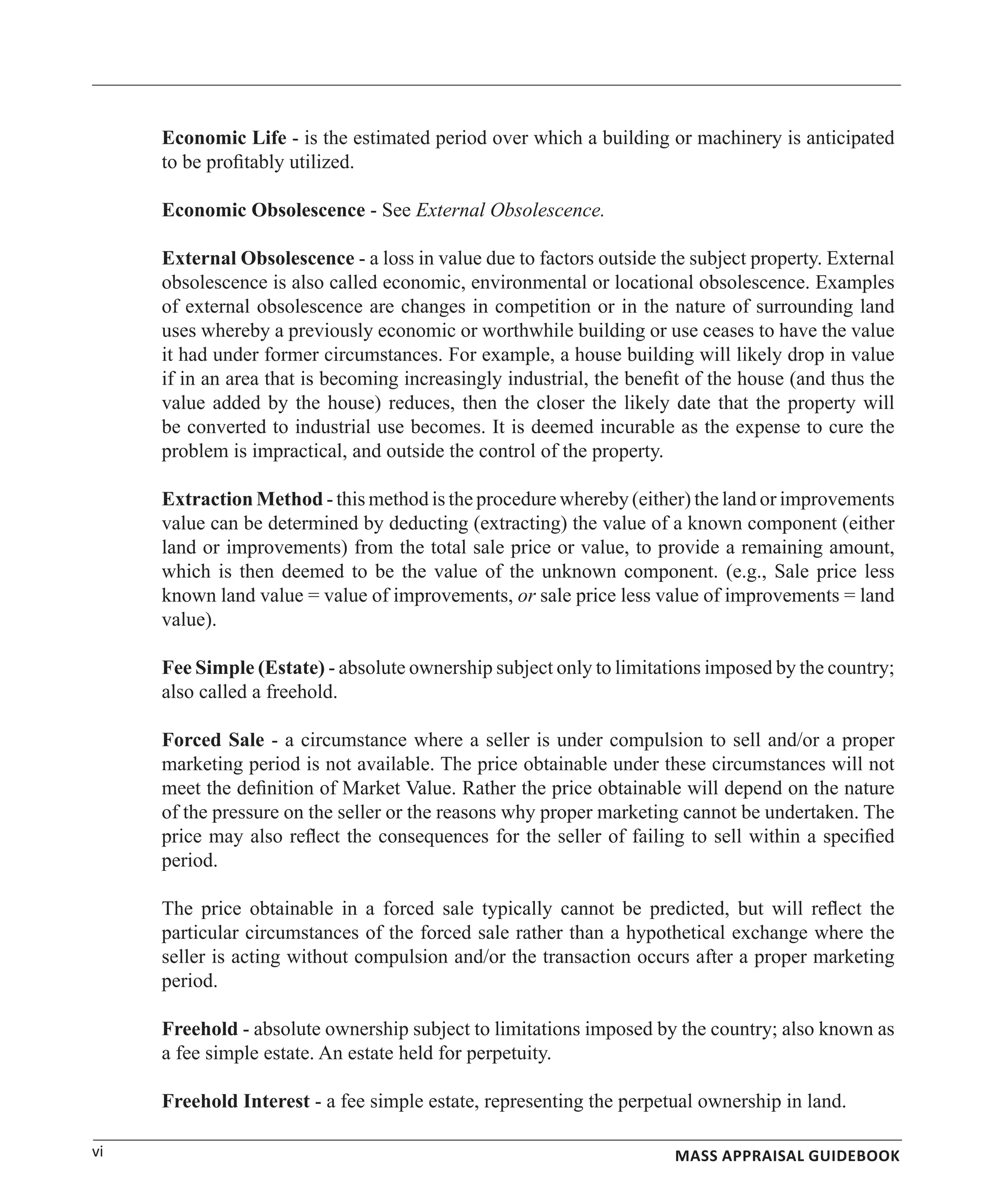 Mass Appraisal Guidebook | PDF