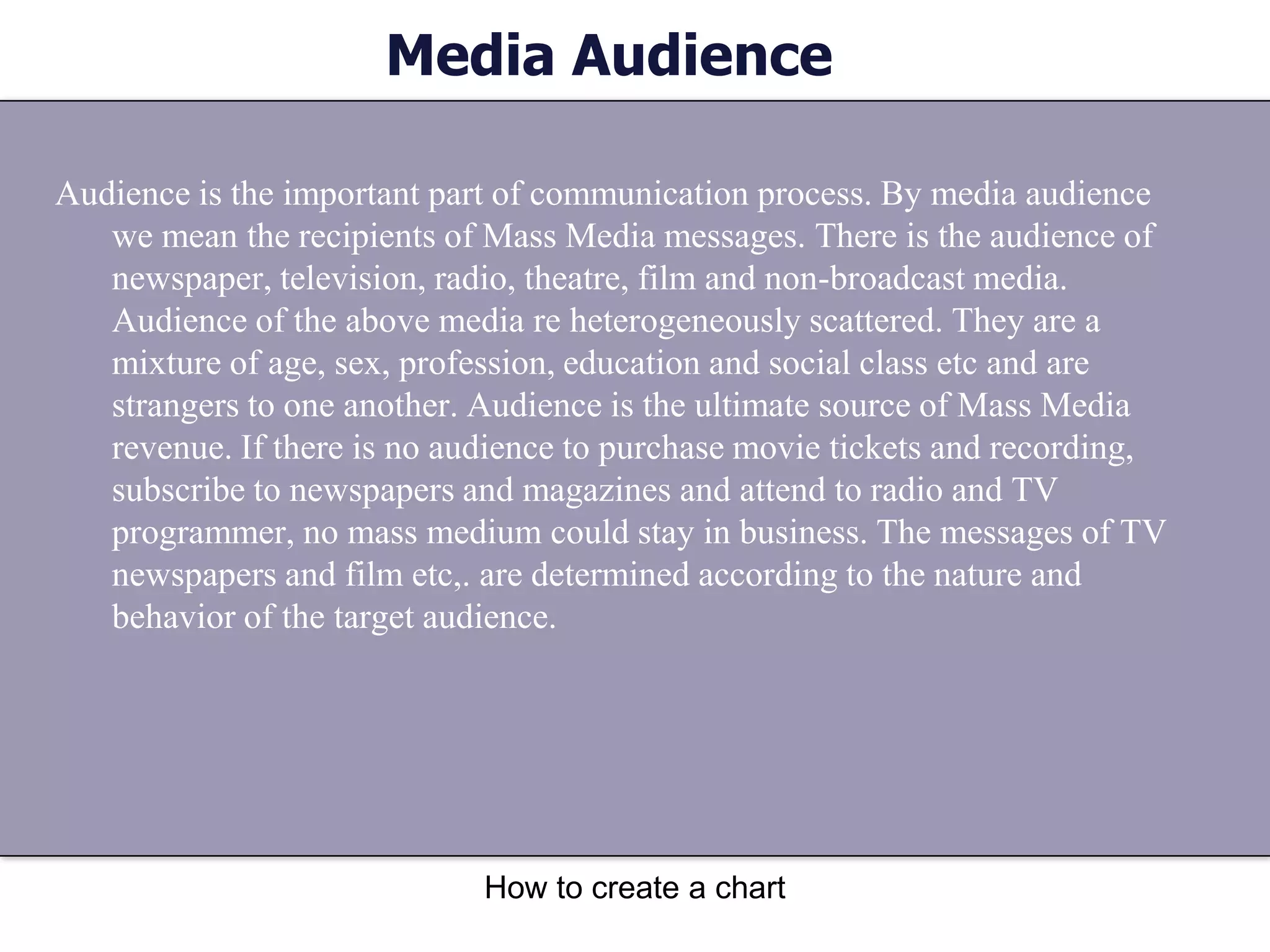 Mass audience | PPT