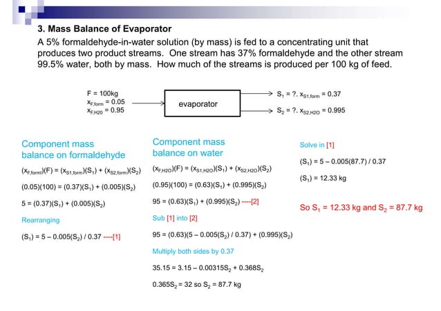 Mass Balance - Answers to Practice Questions.pdf | Chemistry | Science
