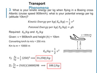 Transport Phenomena | PPTX