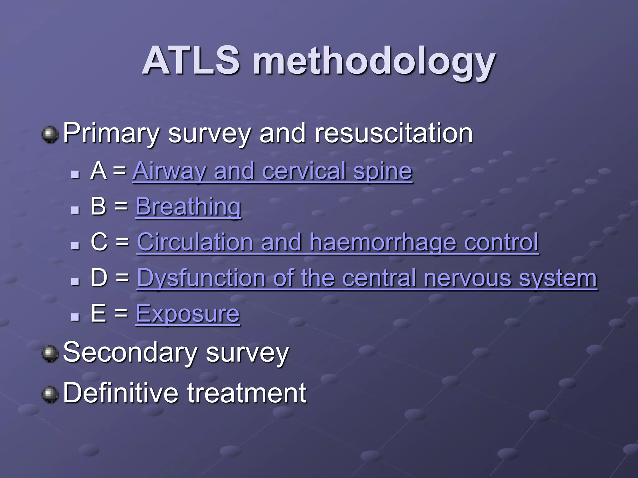 Mass casualty and triage | PPT