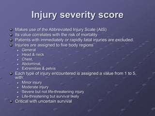 Mass casualty and triage | PPT