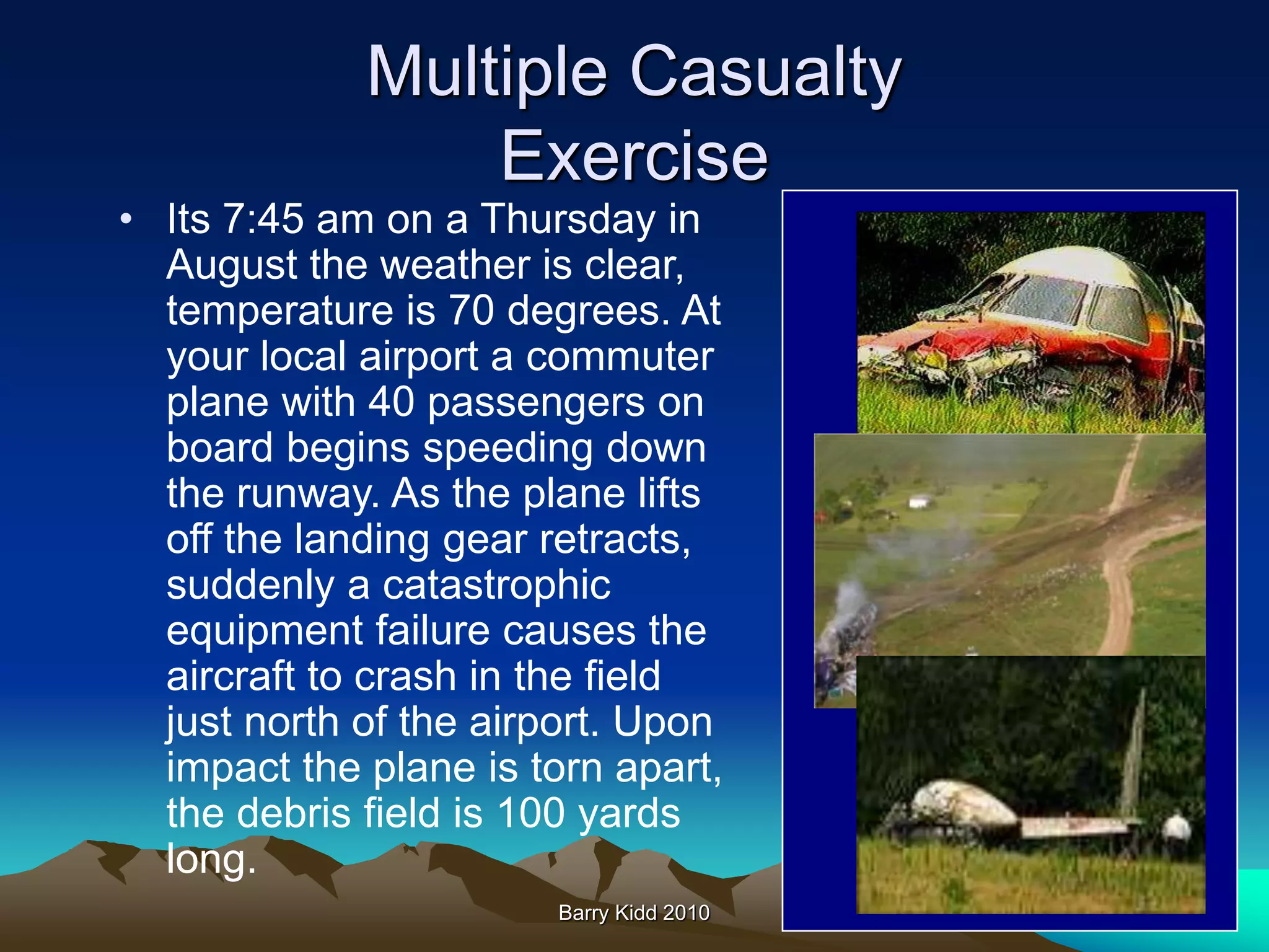 Mass casualty incident program s.t.a.r.t. | PPT